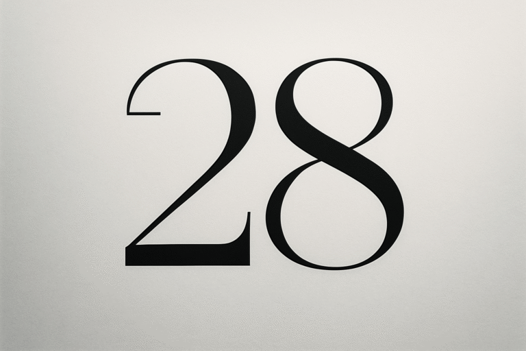 Il significato del numero 28 nella numerologia - Massimo Cartomante